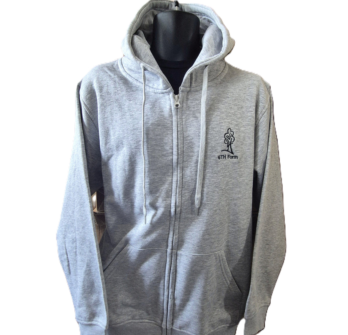 Llanwern High School 6th Form Zip Hoody – Macey Sports