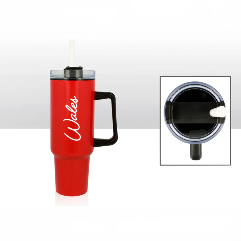 Wales Double Walled Travel Mug – Macey Sports